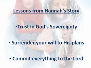 Women of the Old Testament, part 1: Hannah | PPTX