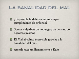 Hannah arendt | PDF