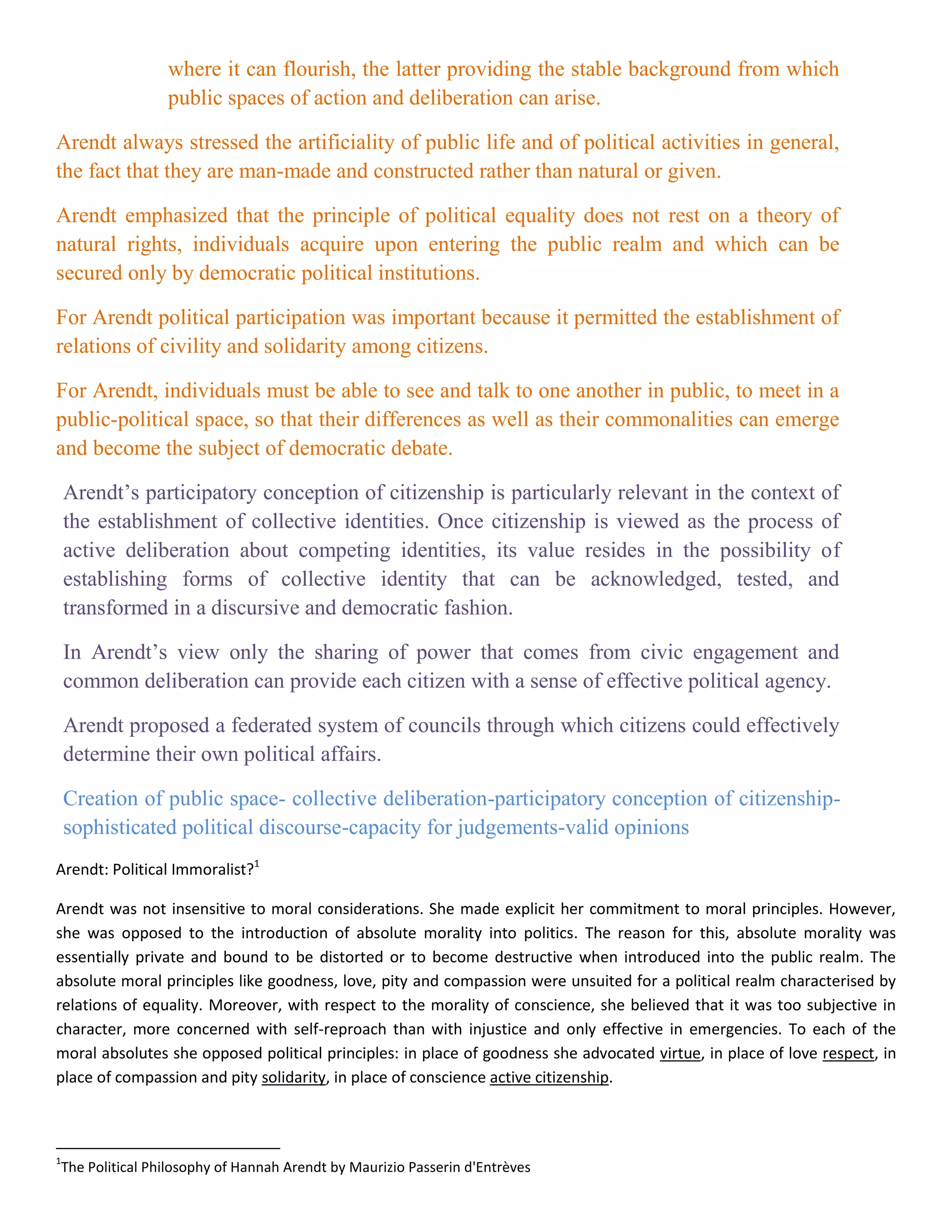 Hannah Arendt | PDF