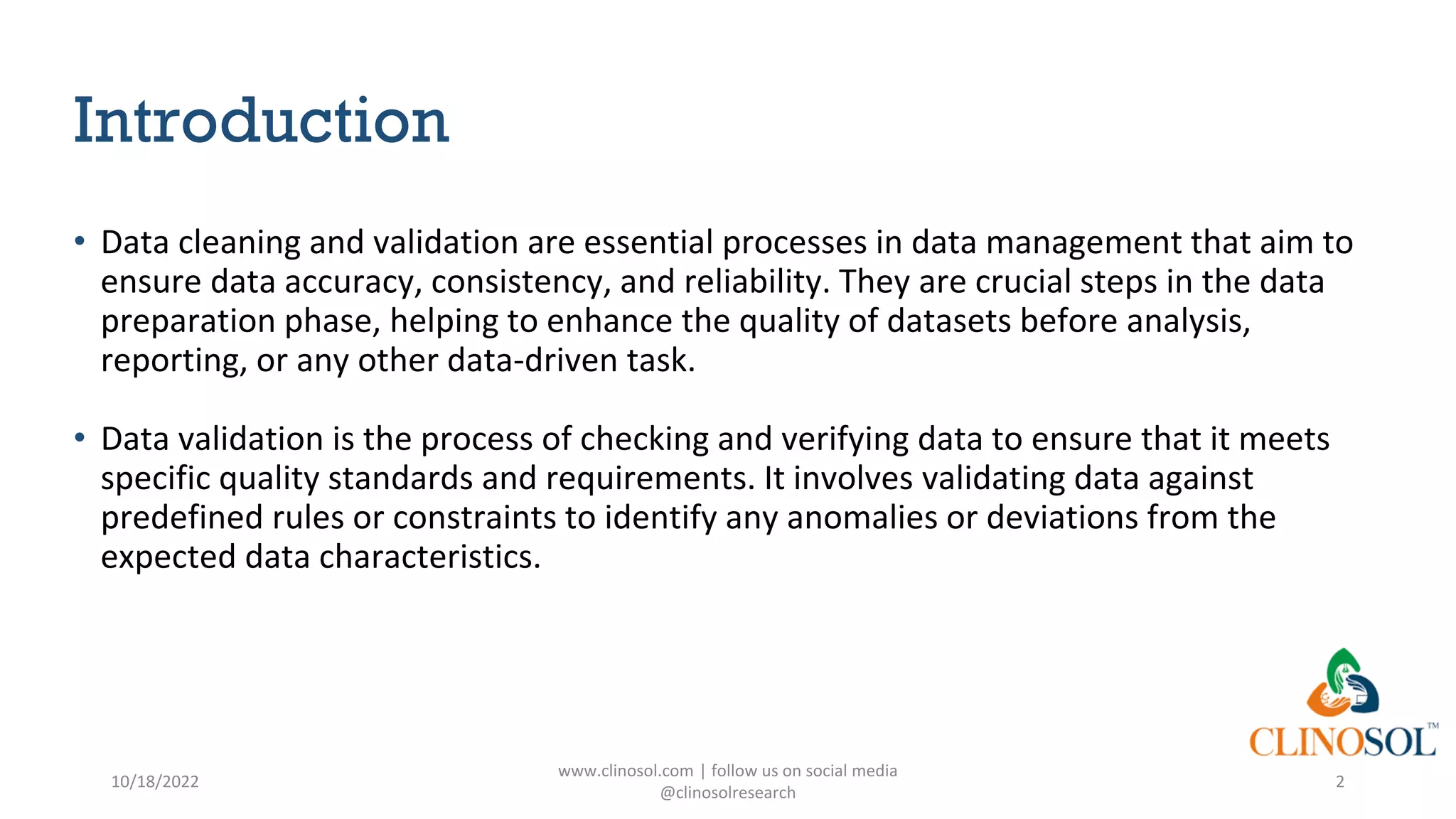 Data Cleaning and Validation: Best Practices for Data Integrity | PDF | Databases | Computer ...