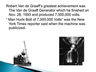 Van De Graaff | PPTX