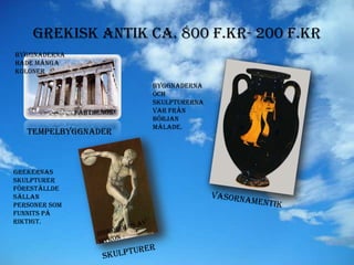 Hanna Louises konst och kulturhistoria | PPTX