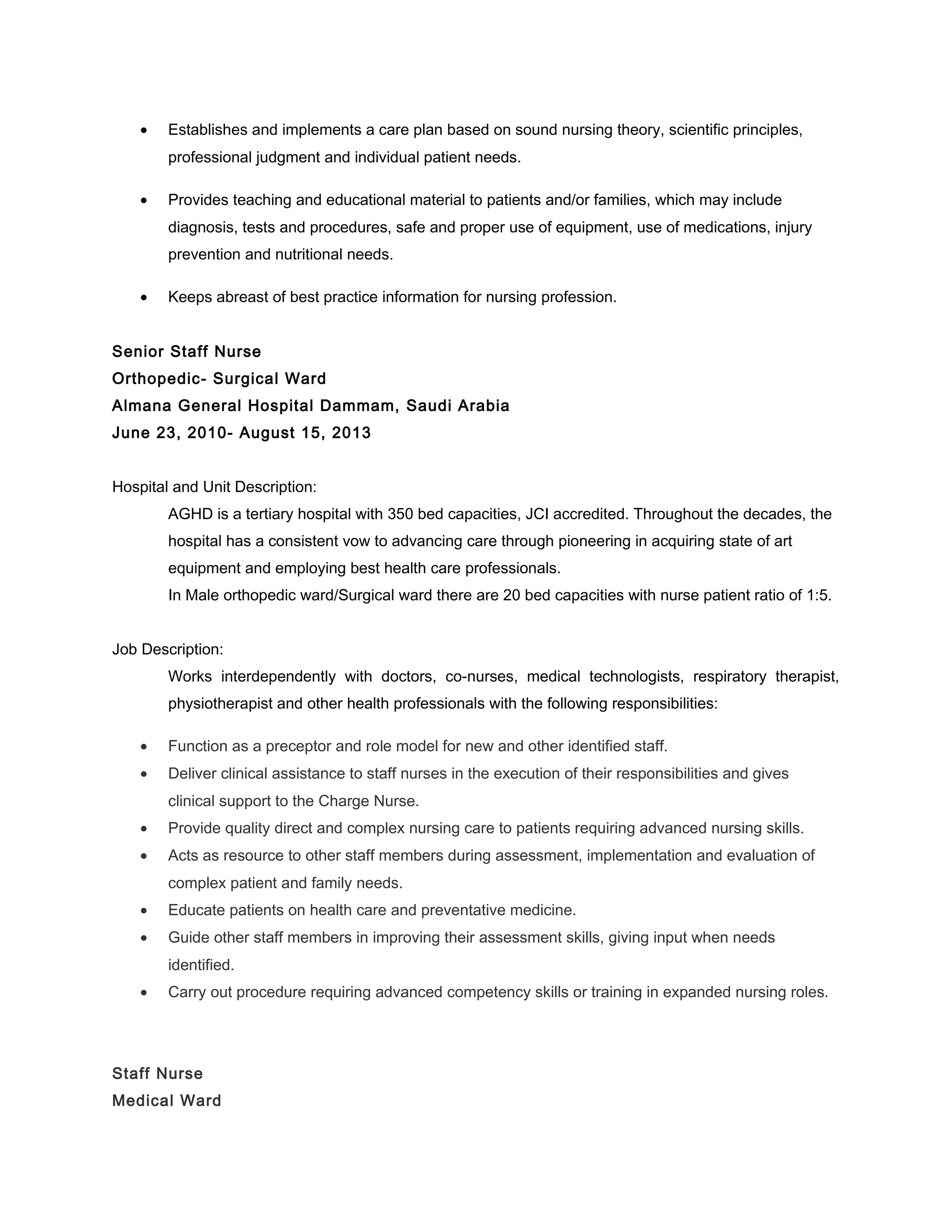 Hanna lyn alava cv with hosp | PDF