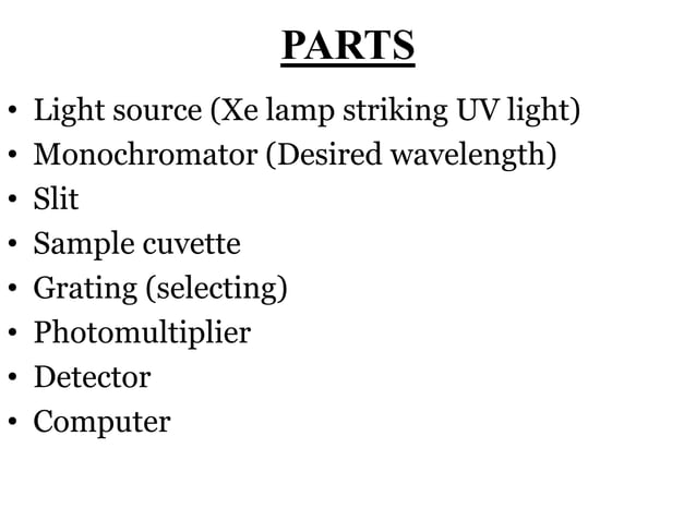 Spectrofluorimetry | PPT