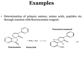 Spectrofluorimetry | PPTX