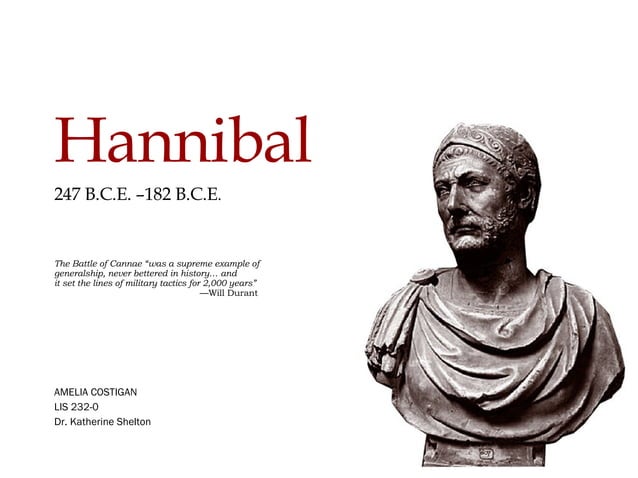 Hannibal | PPS | Death, Injury, or Military Conflict | Sensitive Topics