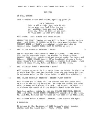 Hannibal episode 101 aperitif | PDF