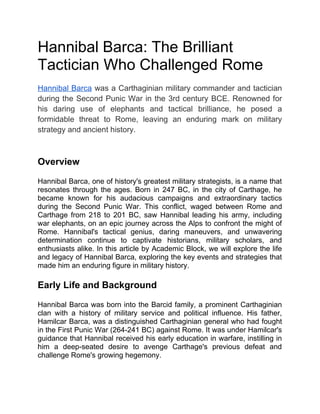 Hannibal Barca_ The Brilliant Tactician Who Challenged Rome.docx