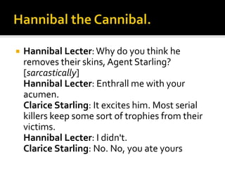 Hannibal lecter | PPTX
