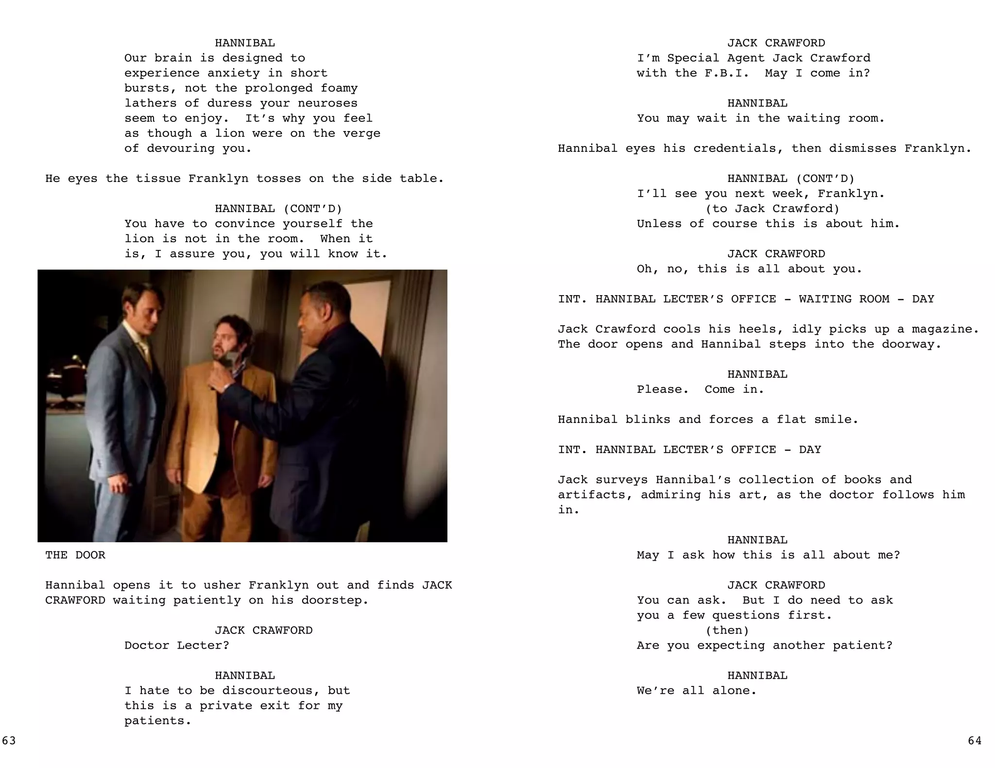 Hannibal nbc 101 aperitif illustrated-script | PDF | Television ...