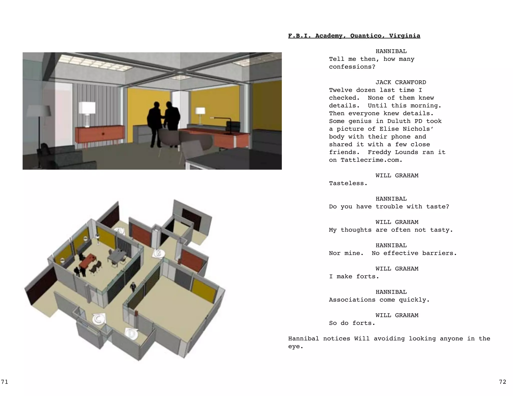 Hannibal nbc 101 aperitif illustrated-script | PDF | Television ...