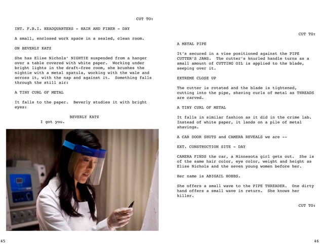 Hannibal nbc 101 aperitif illustrated-script | PPT