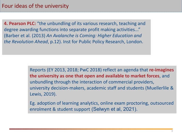 The necessity of critique in academic development | PPTX