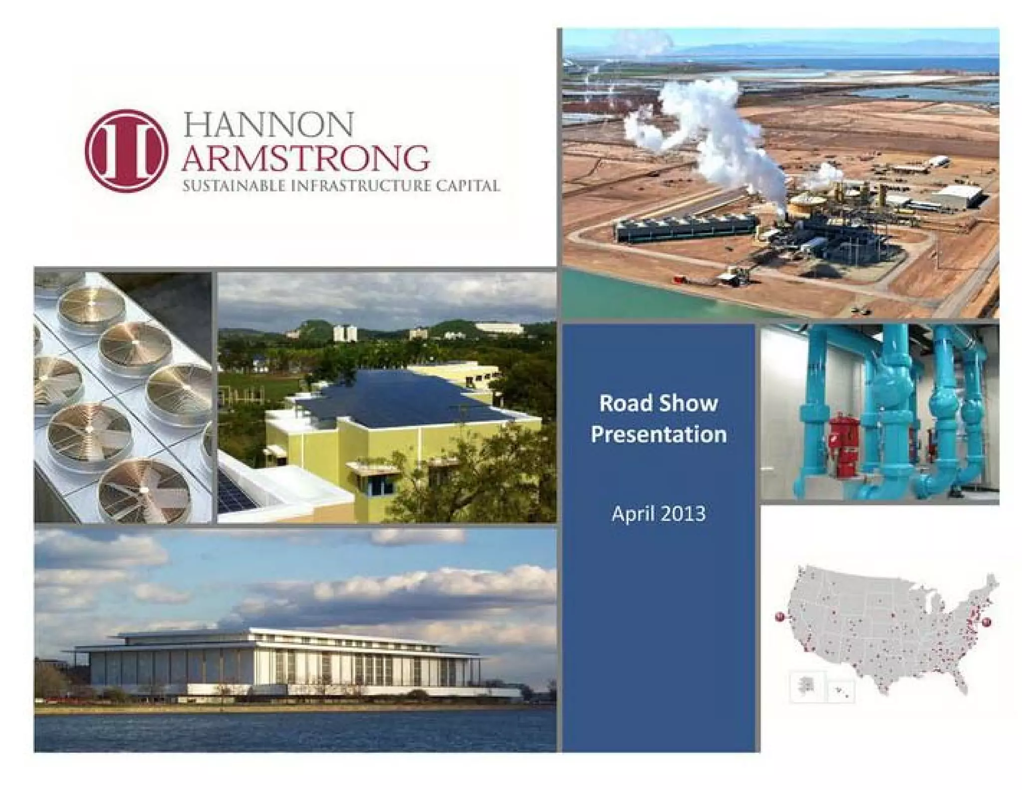 Hannon armstrong sustainable infrastructure ipo roadshow investor ...