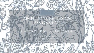 HANNOVER MESSEGELANDE / HANOVER FAIRGROUND | PPTX