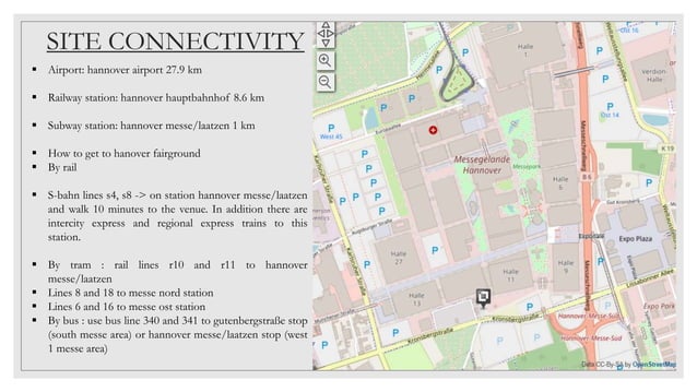 HANNOVER MESSEGELANDE / HANOVER FAIRGROUND | PPTX | Rail Travel ...