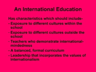 International mindedness | PPT