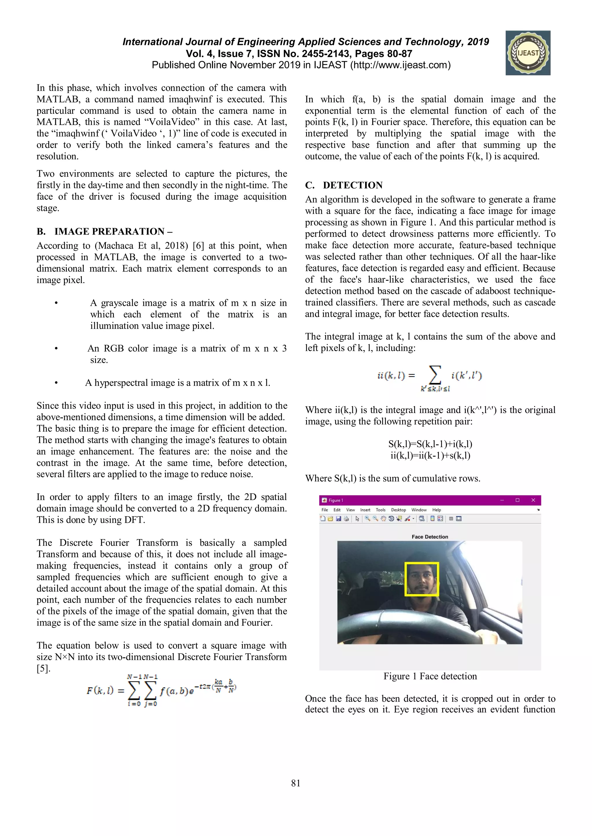 Driver Drowsiness Detection Using Matlab | PDF Driver Drowsiness Detection Using Matlab | PDF