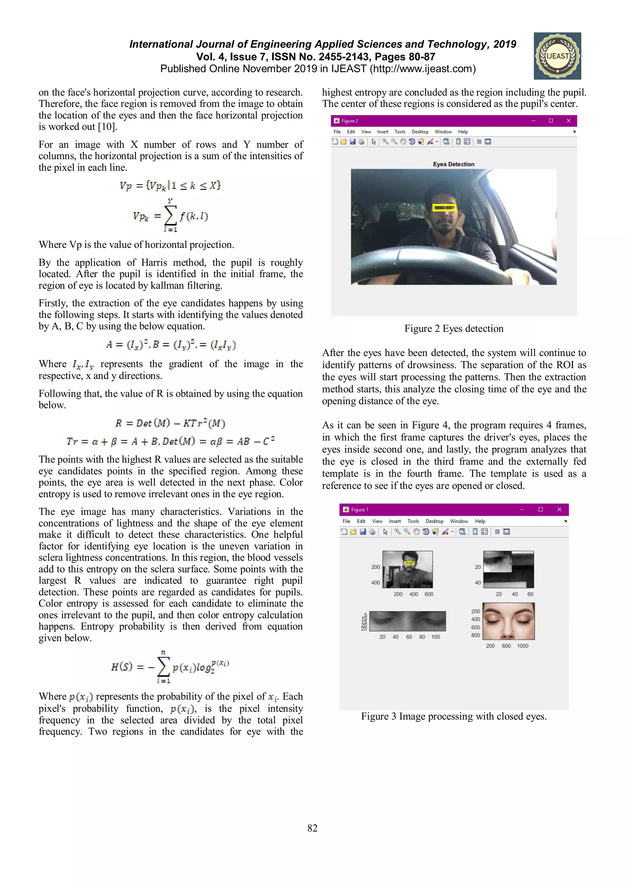 Driver Drowsiness Detection Using Matlab Pdf