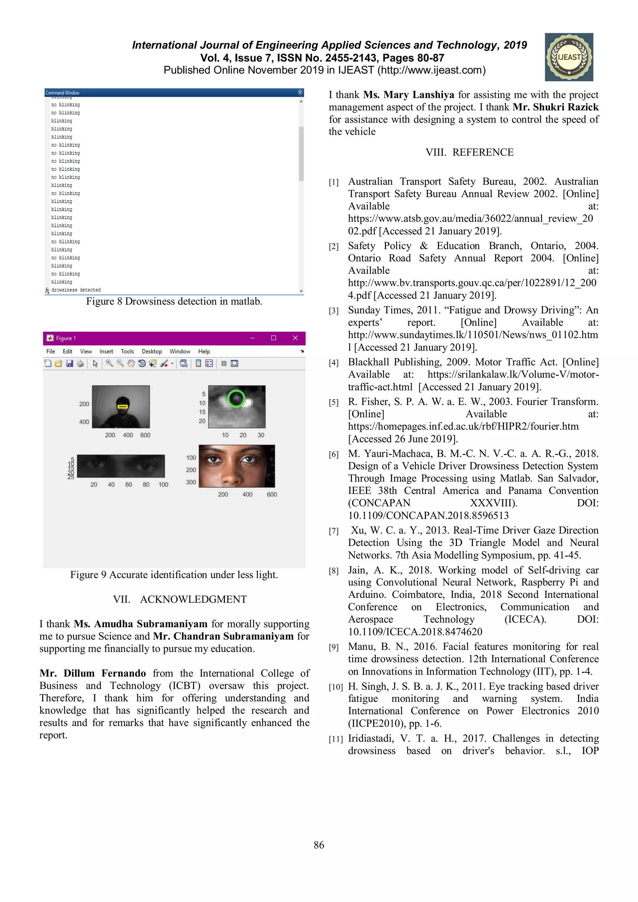 Driver Drowsiness Detection Using Matlab | PDF Driver Drowsiness Detection Using Matlab | PDF