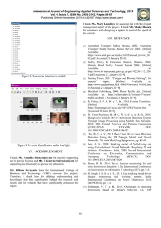 Driver Drowsiness Detection Using Matlab | PDF