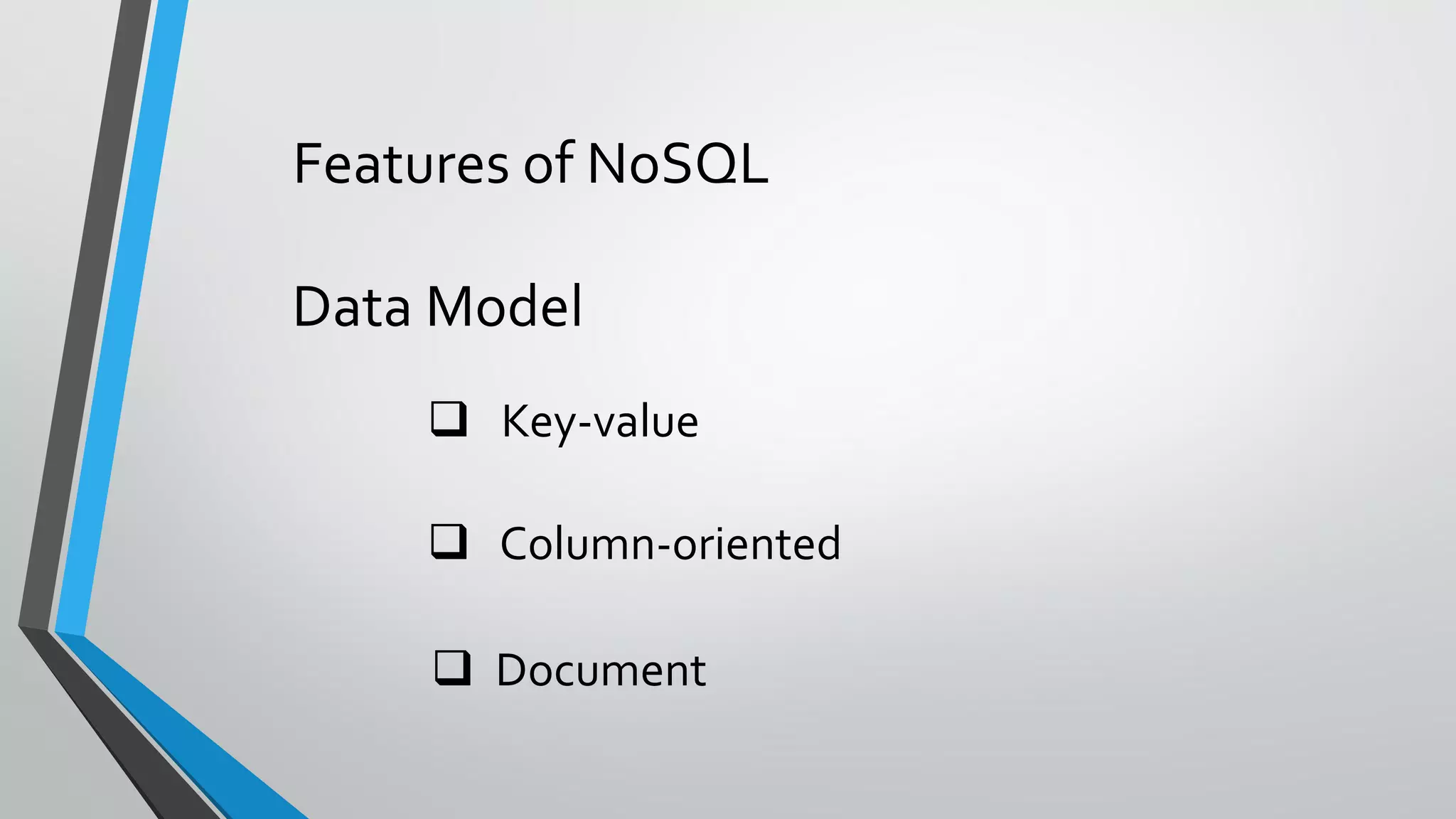 Survey on NoSQL Database | PPT