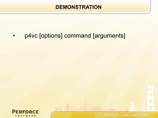 Perforce's Rich Client Framework | PDF