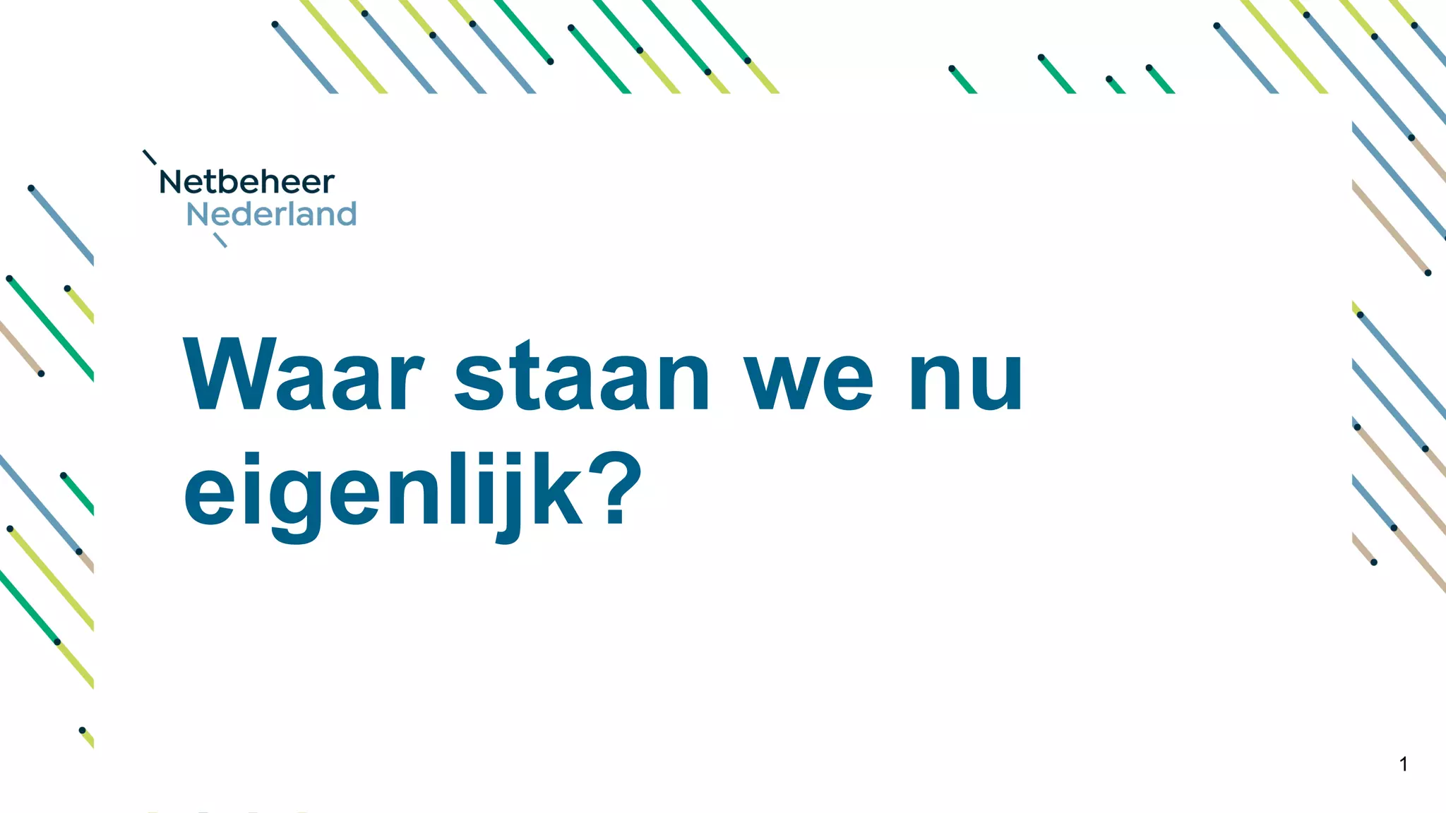 Hans-Peter Oskam, Netbeheer Nederland | PPT