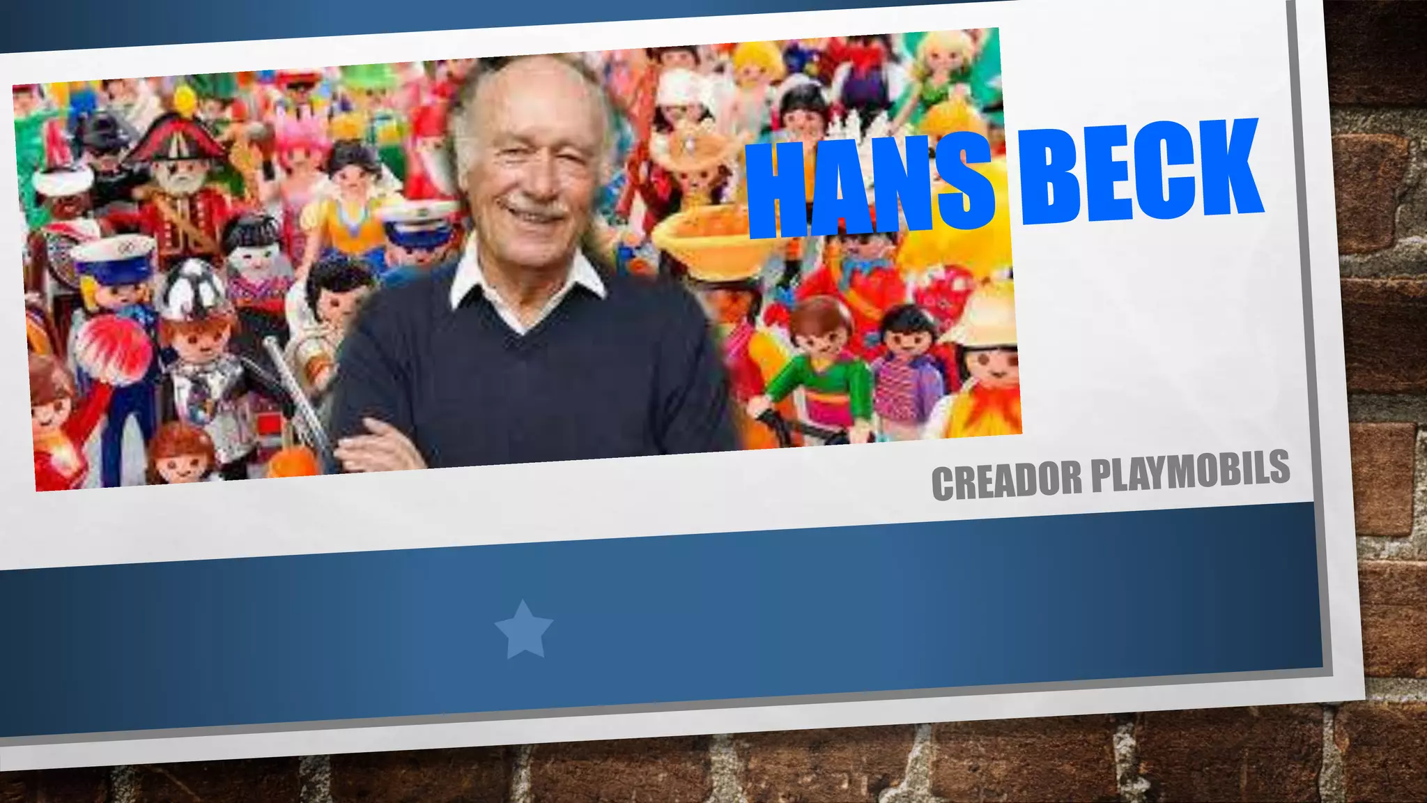 Hans beck playmobils, trabajo elena 3 primaria | PPT