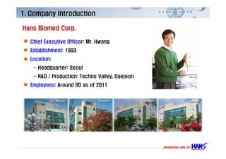 Hans Biomed Spine & Orthopedic | PDF