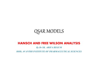 Hansch and free wilson analysis | PPTX