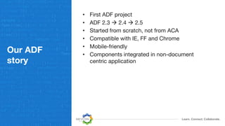 Our First ADF Experience | PPT