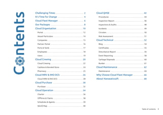 Cloud Fleet Manager by Hanseaticsoft Product Portfolio | PDF
