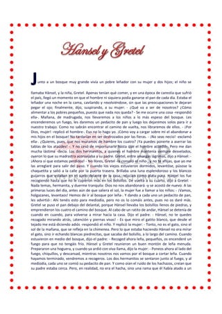 Hansel y gretel | PDF