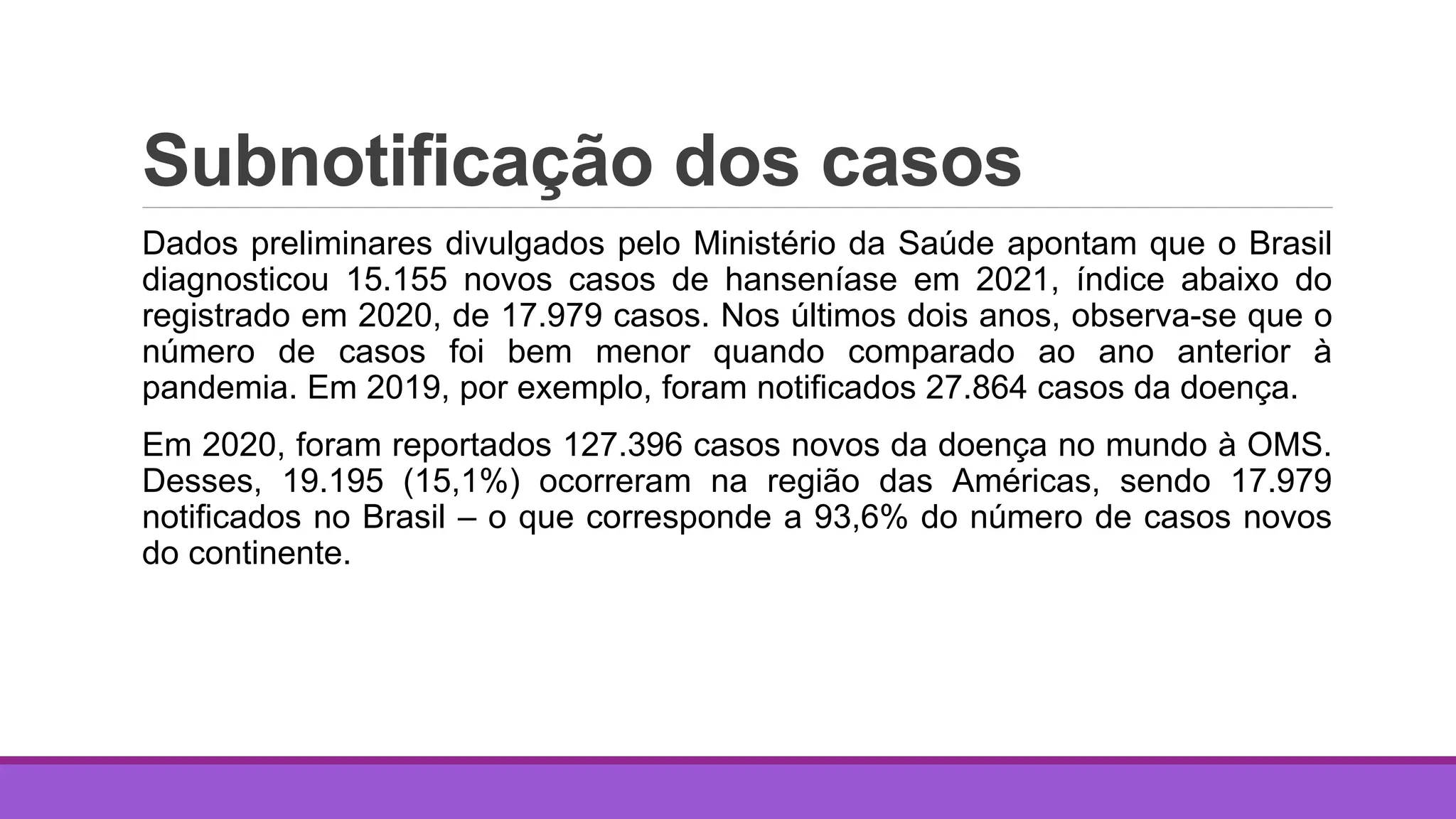 slide com o tema da doença hanseníase em pdf | PDF