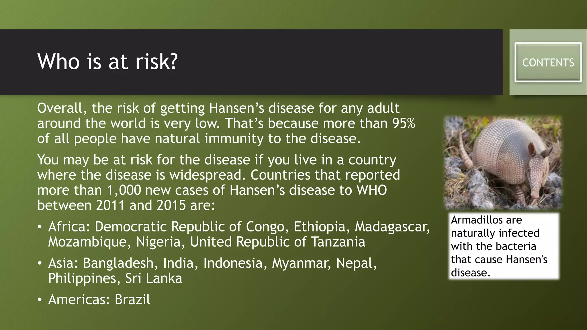 Hansen’s disease (leprosy) | PPTX