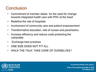 Primary Health Care, Objectives, Principles and Policy Directions | PDF