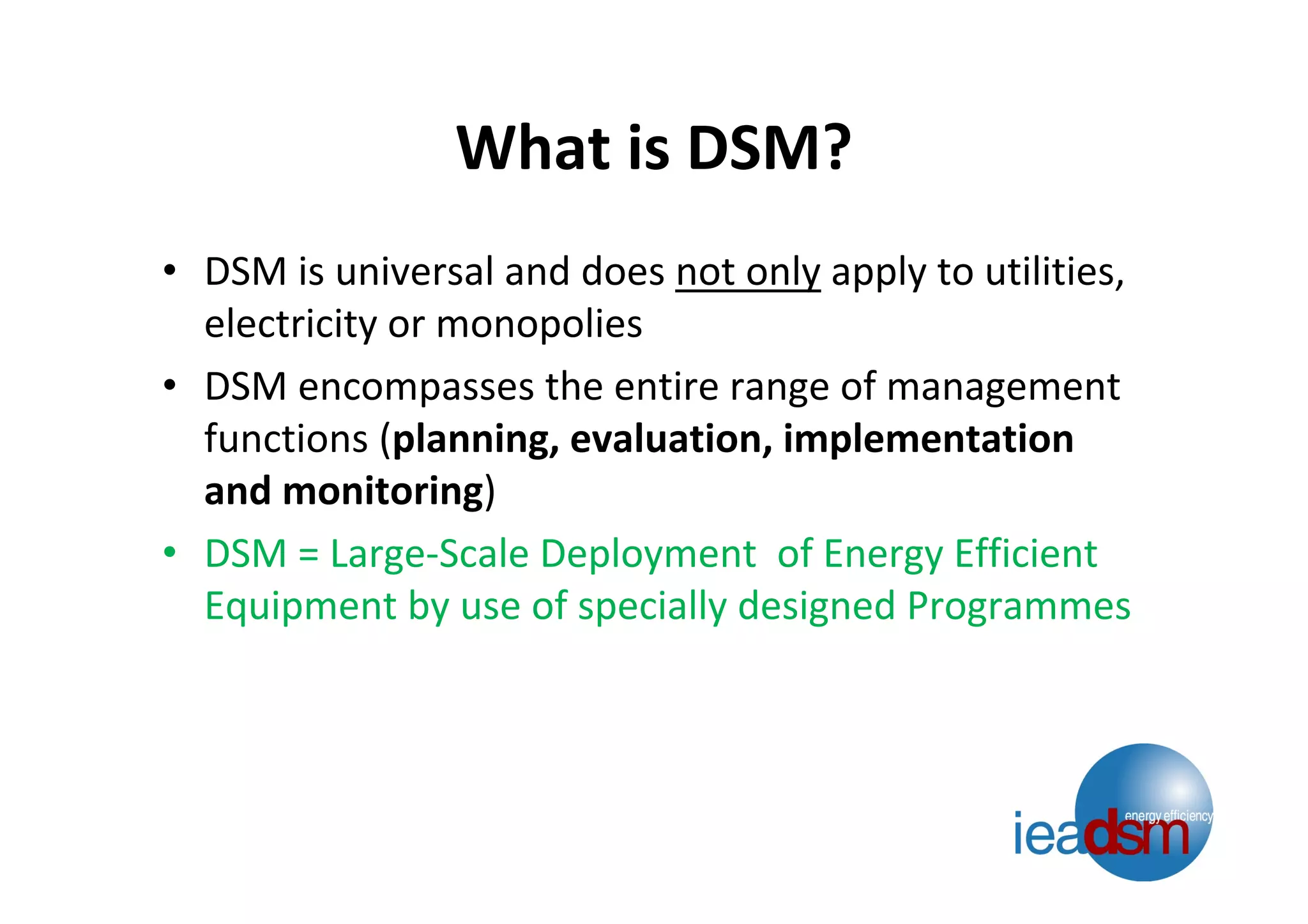 Is DSM the answer? | PDF
