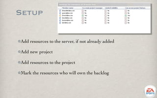 Hansoft Basics | KEY