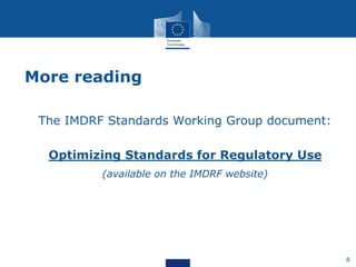 EU MDR safety and performance | PPTX | Business and Finance