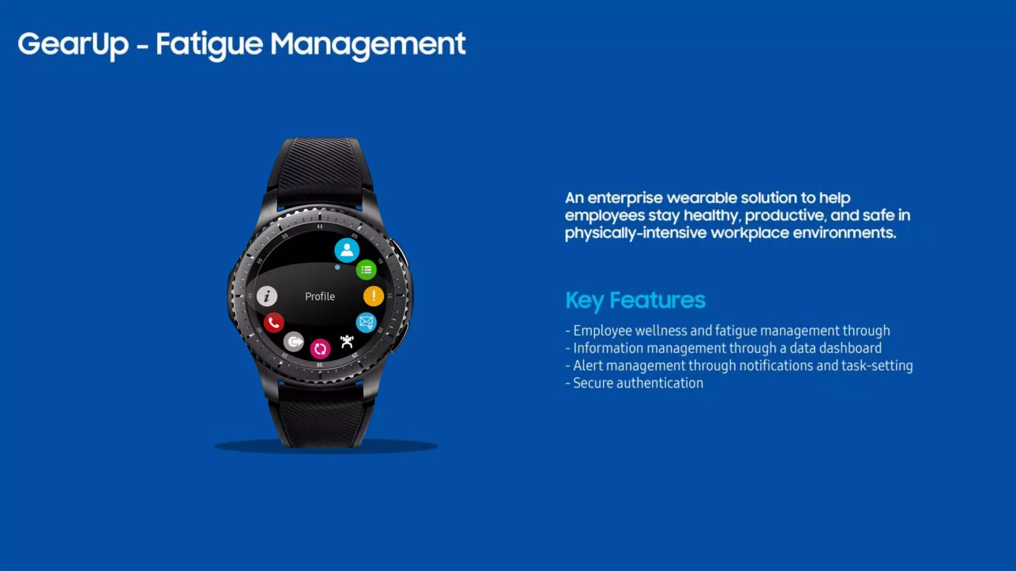 Building a Digital Health Portfolio (Samsung) | PPTX