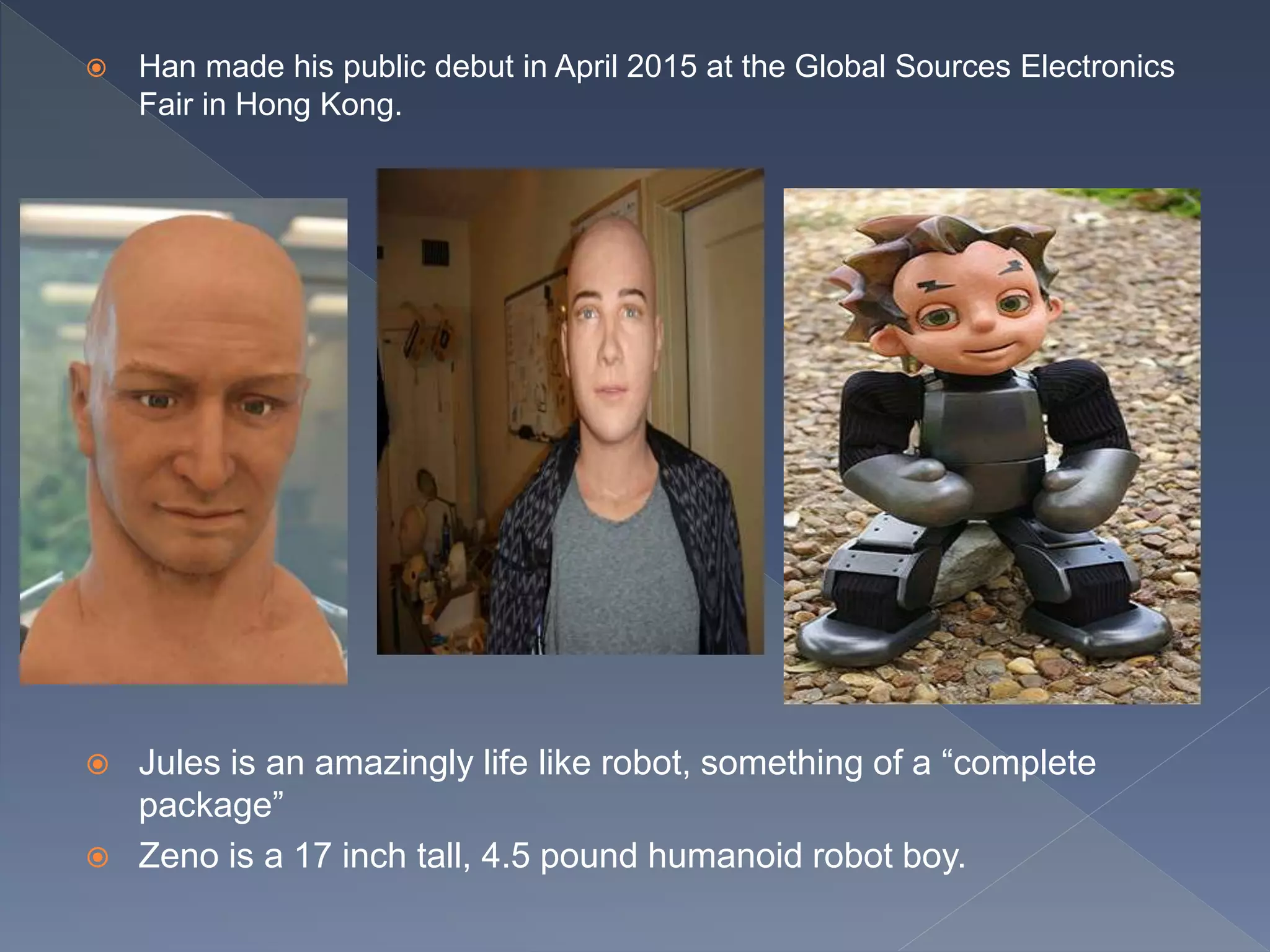 Sophia Advanced Humanoid Robot - "Hanson Robotics" | PPTX