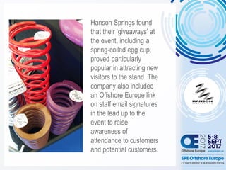 Hanson Springs - SPE Offshore Europe | PPT