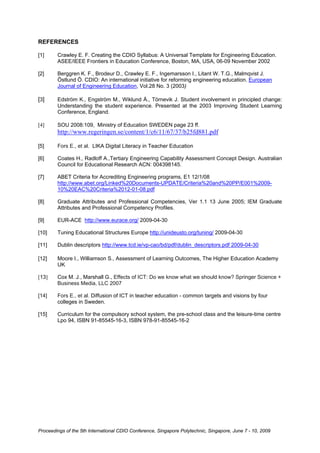 Hanson Using Cdio Hanson Fors | PDF