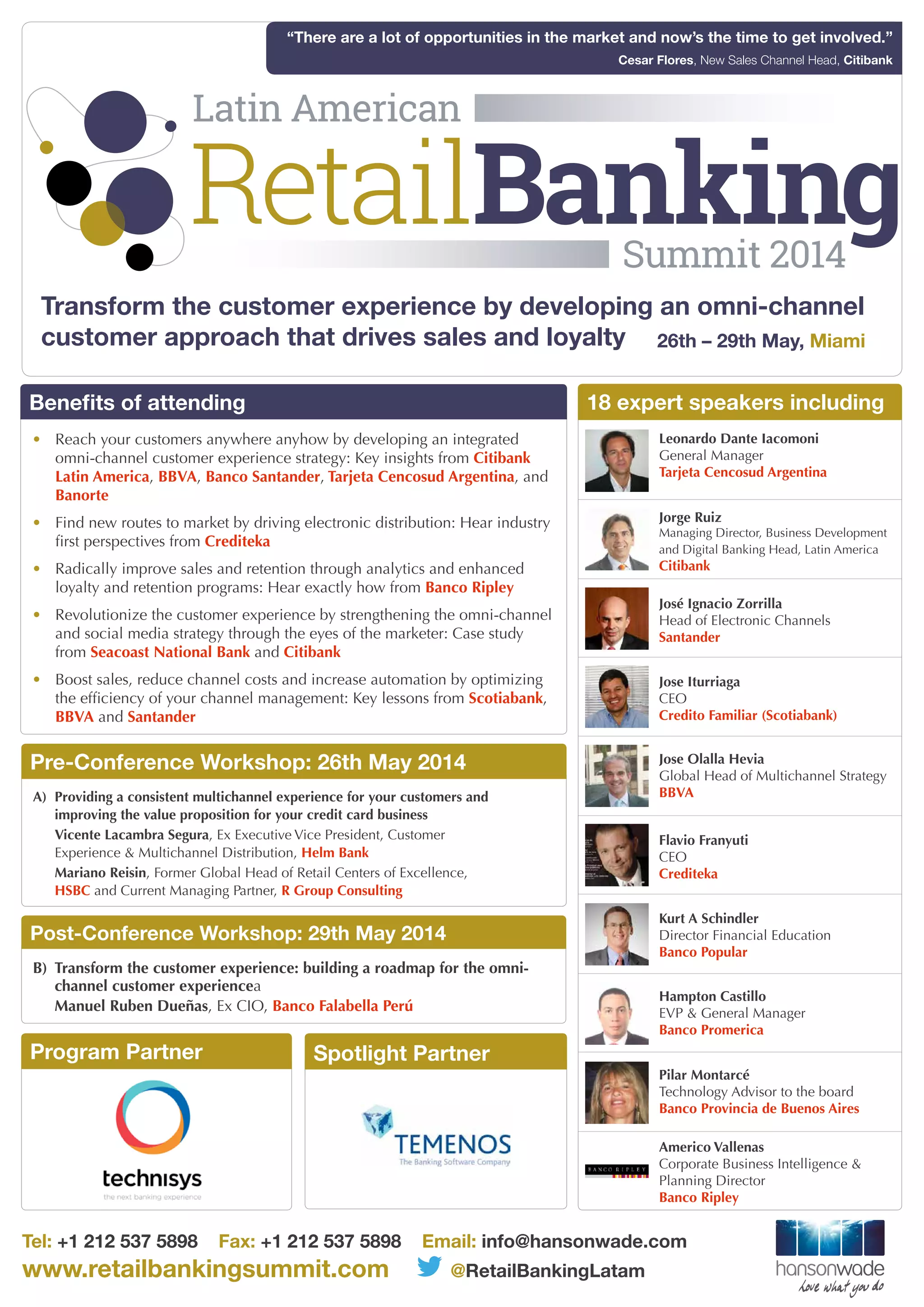 Latin American Retail Banking Summit | PDF