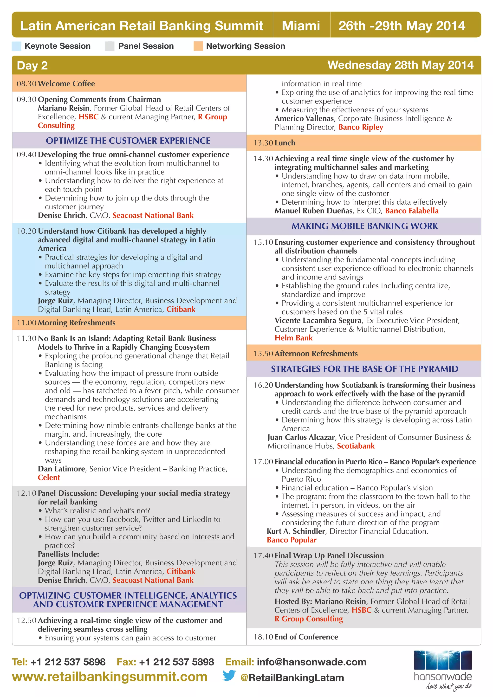 Latin American Retail Banking Summit | PDF