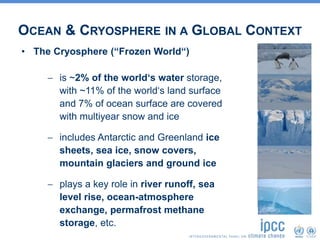 IPCC Special Report on the Ocean and Cryosphere in a Changing Climate ...