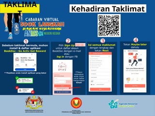 TAKLIMAT CABARAN VIRTUAL 500 RIBU LANGKAH | PPT | Free Download