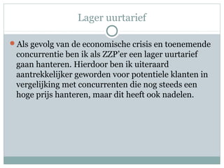Hanteert u ook een te laag uurtarief? | PPT