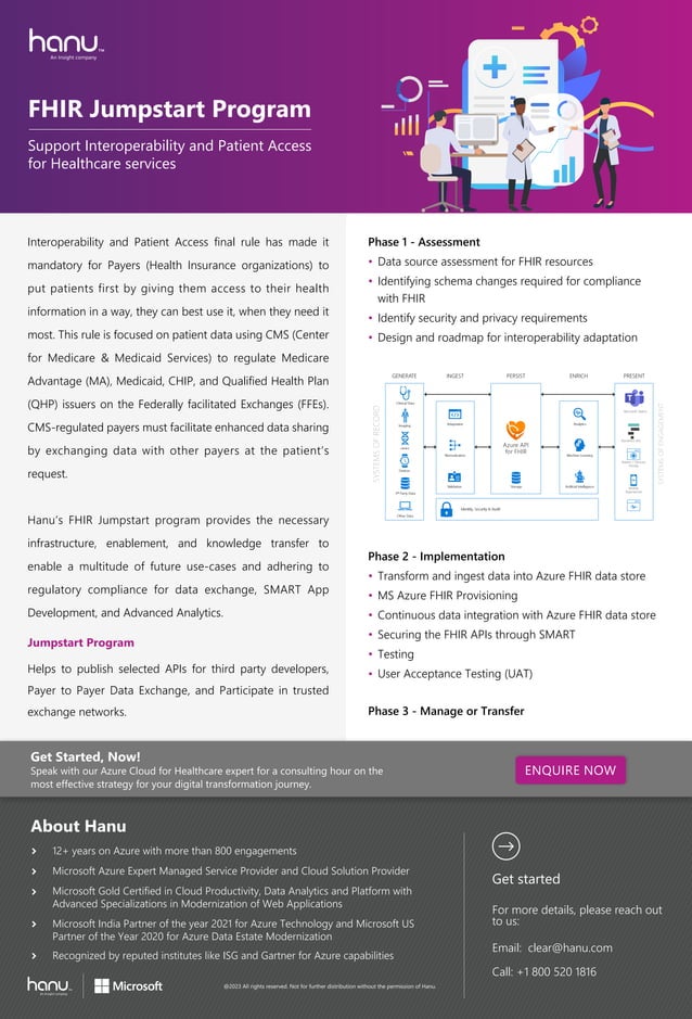 Hanu's Fast Healthcare Interoperability Resources (FHIR) | PDF | Cloud Computing | Internet